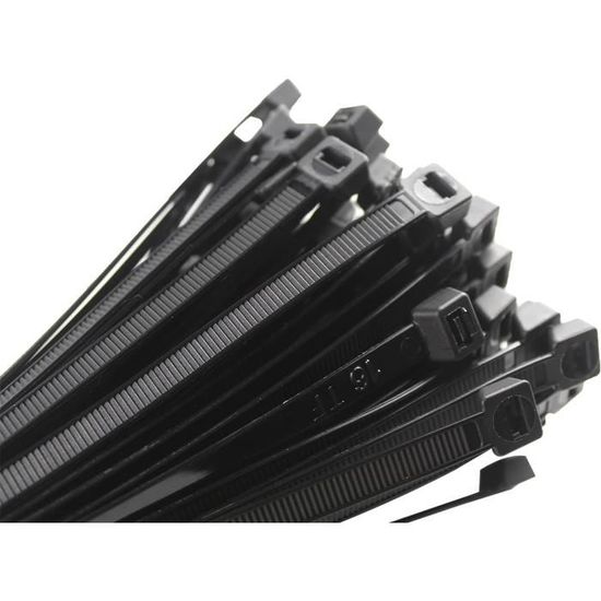 CRINSTON - Collier de Serrage 200 mm x 3,6 mm, Attache Câble, Serre ...