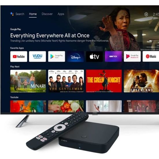 Streaming Box Hybride - STRONG - SRT420 - 4K UHD - HDR - Dolby Vision ...