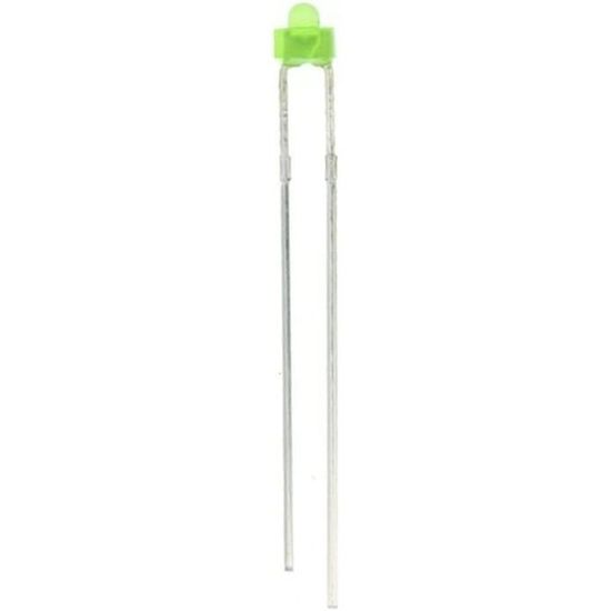 100Pcs 1.8Mm Led Diode Light Diffused Assorted Kit Green Blue White ...