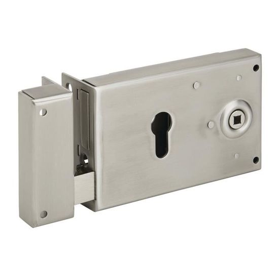 Serrure horizontale inox Réf. 719 Main Gauche Axe en mm 53 - Cdiscount ...