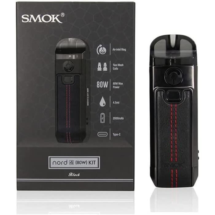 Original SMOK Nord 4 Pod Mod Kit 80W 2000mAh Built-in Battery Type-C ...