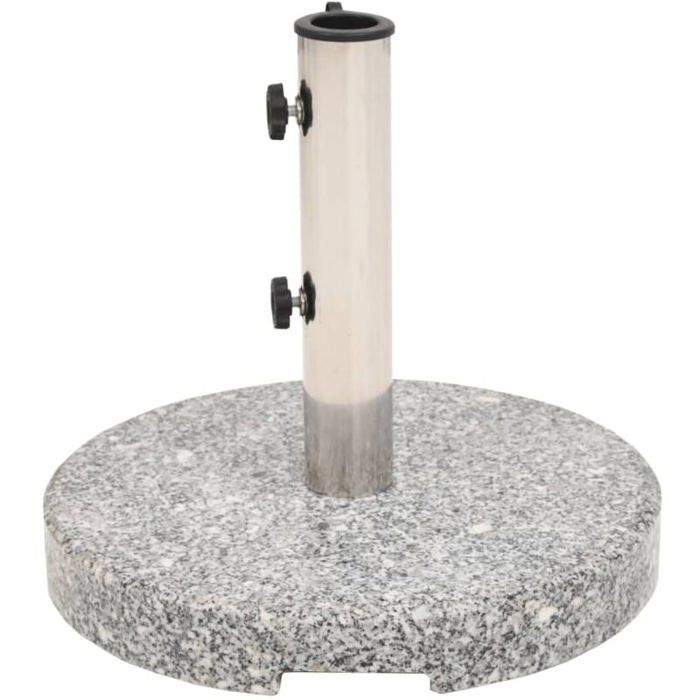 Socle de parasol en granit rond de 20 kg stable et rsistant parfait ...