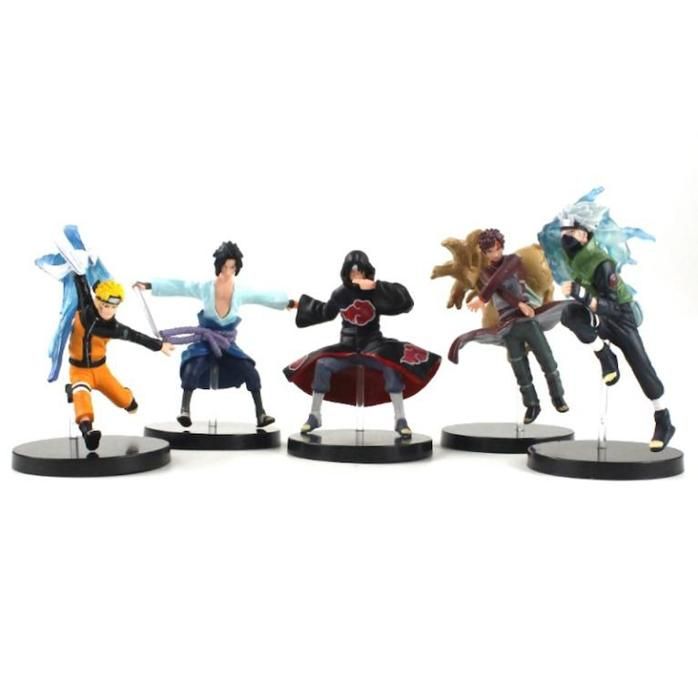 Statue Naruto Mini Japon Ninja Anime Figurines d'action en PVC Jouets ...
