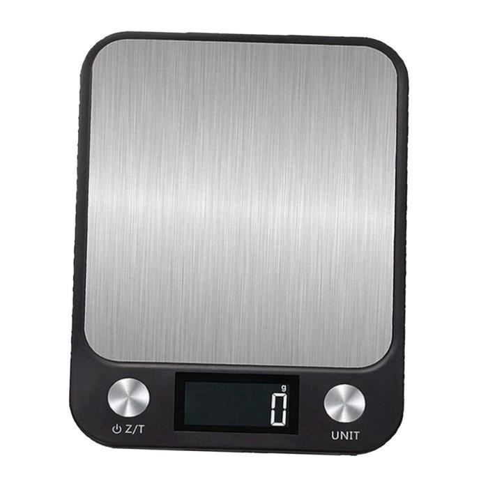 Balance de Cuisine électronique LCD pour Aliments USB 15 kg Multicolore ...