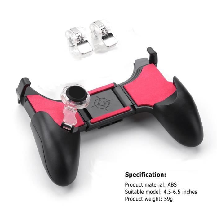 Manette de jeu PUBG 5-en-1 pour SmartPhone, L1-R1, avec gâchette ...