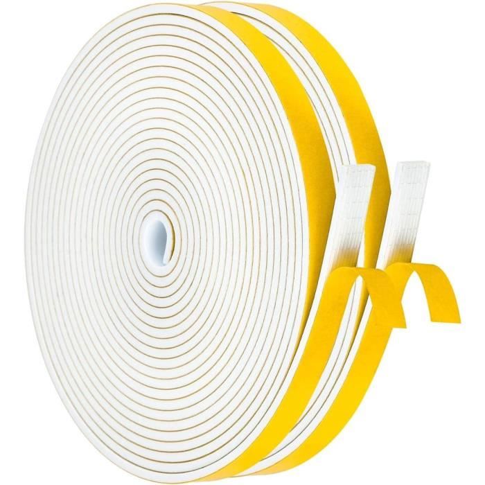 Ruban D'Étanchéité Autocollant Pour Portes,Fenêtres,12 Mm (L)X3 Mm (D ...