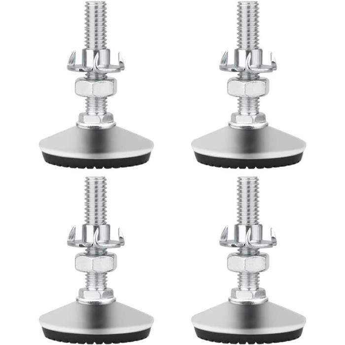 Pieds de Nivellement, Pied de Meuble Réglable Hauteur en Acier ...