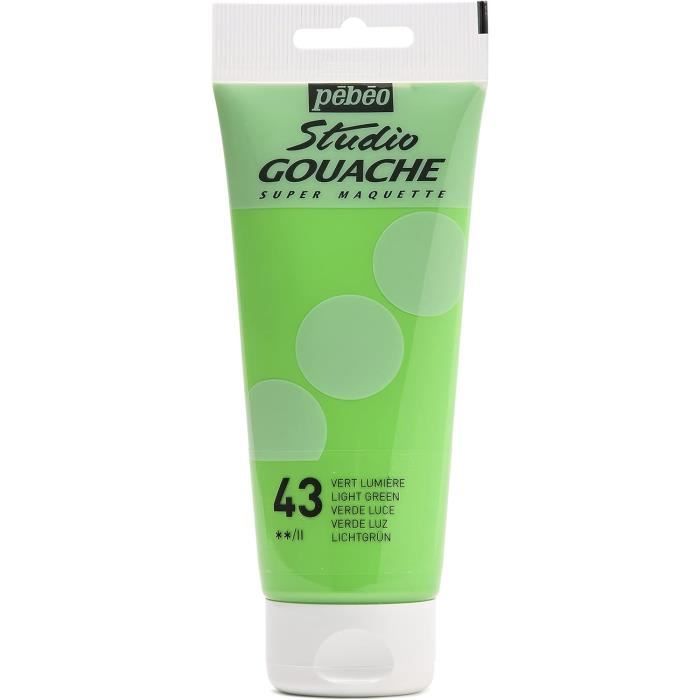 Peinture Gouache 100ml,Tube de Peinture Gouache Qualité Fine,Idéal ...