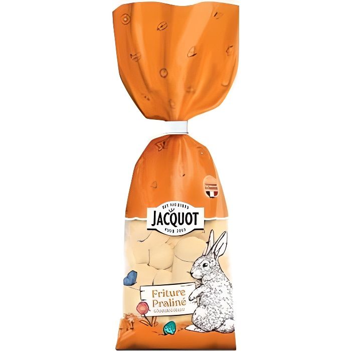 Sachet de friture chocolat blanc praliné Jacquot - 253g - Cdiscount Au quotidien