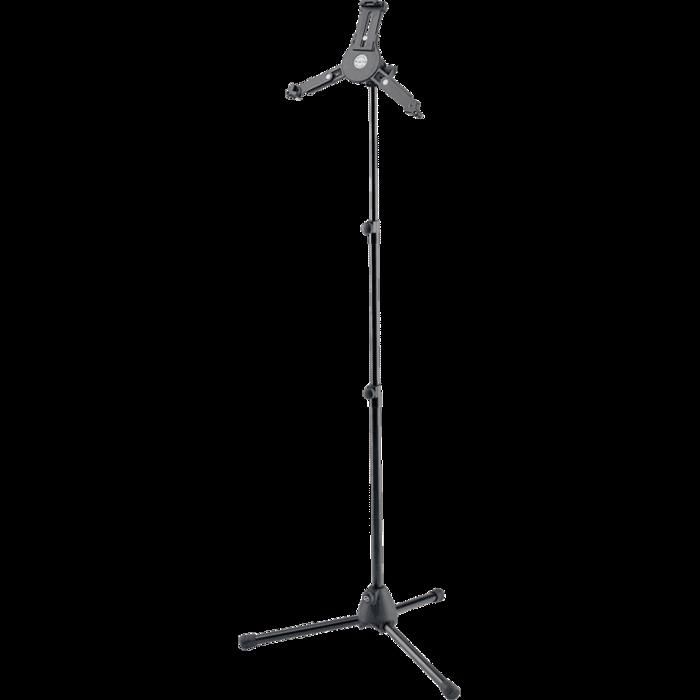 Pied pour tablette - K&M 19793 - Noir - Hauteur réglable 70-155 cm ...