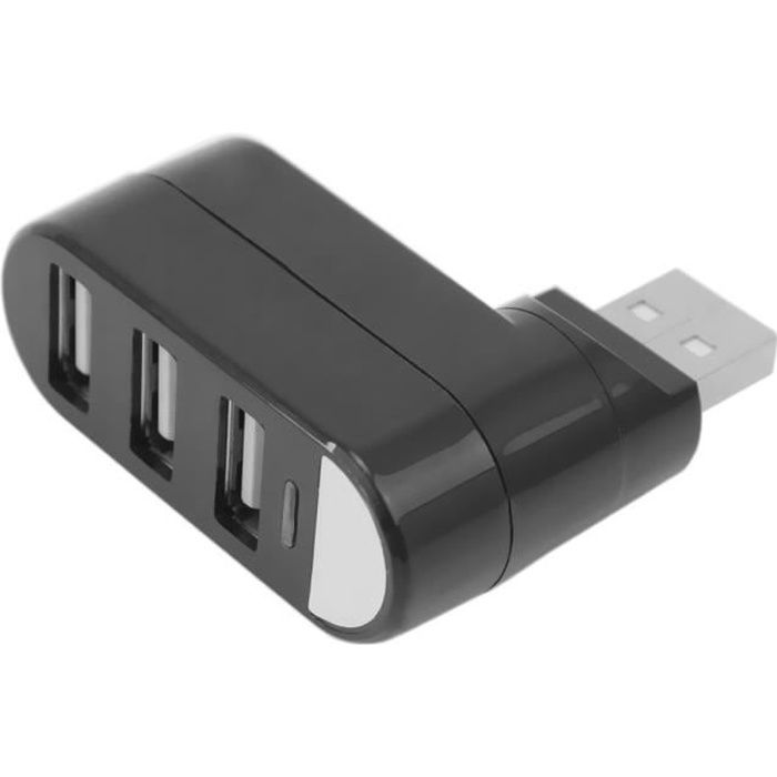 HUB USB - POPSPO - 3 Ports - Alimentation Externe - Rotation 180 ...