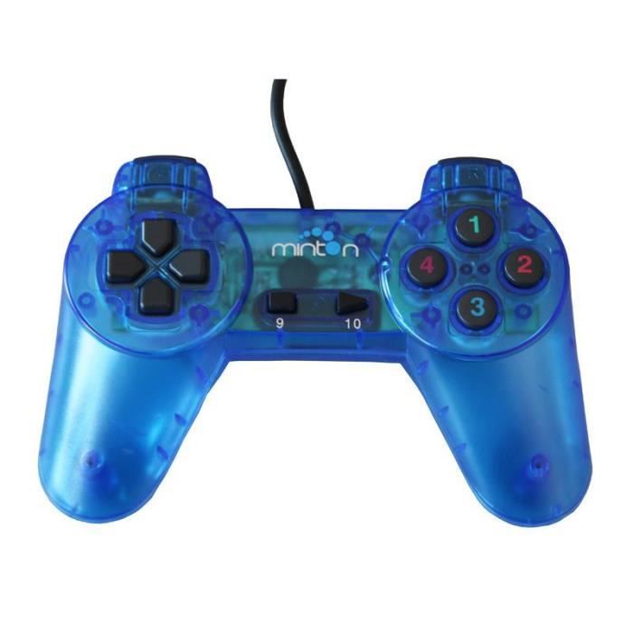 Manette USB MGC-360 pour PC - Bleu - Cdiscount Informatique