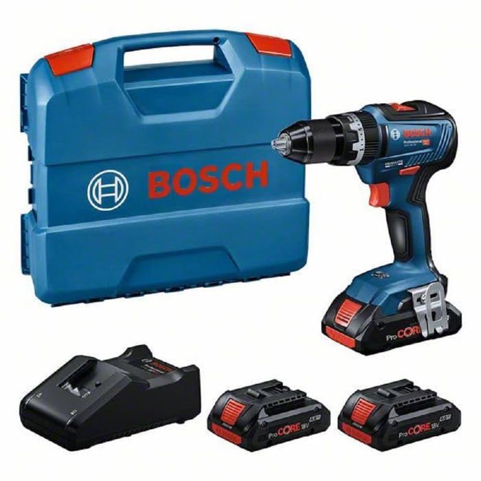 Perceuse-visseuse sans fil - BOSCH PROFESSIONAL - GSB 18V-55 - 18 V - 3 ...