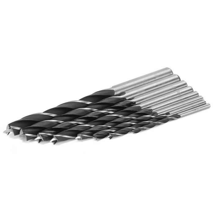 Cikonielf foret en acier à haute teneur en carbone 8 pièces forets ...