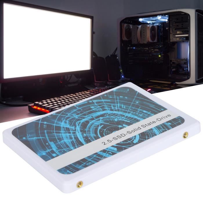 Disque 2 Disque Dur En Plastique Blanc Haute Vitesse Bu King 2.5In ...