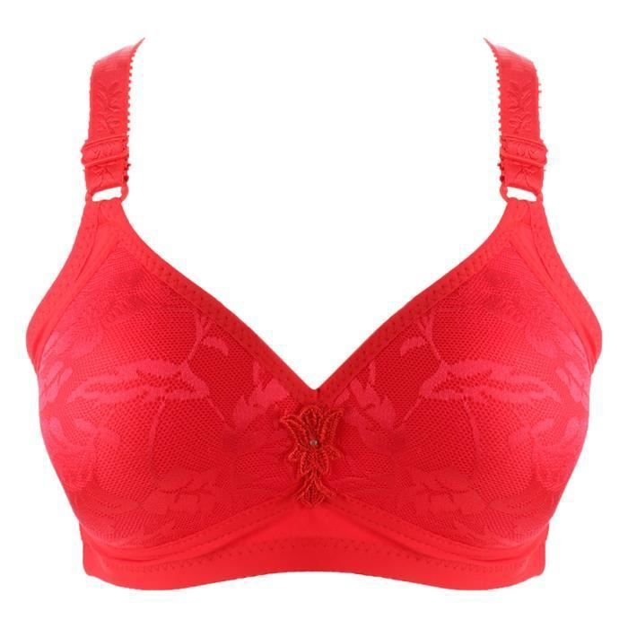 Soutien-Gorge Solide À La Mode Pour Femmes Sous-Vêtements Sans Fil Une ...