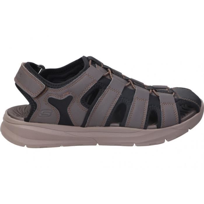 SKECHERS - SANDALIAS SKECHERS 66068-CHOC CABALLERO CHOCO - (46) Brun ...