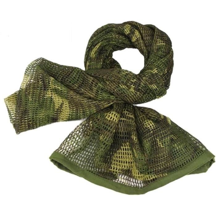 Tactical Filet De Camouflage 180x90 Shemagh Keffieh écharpe à Réseau ...