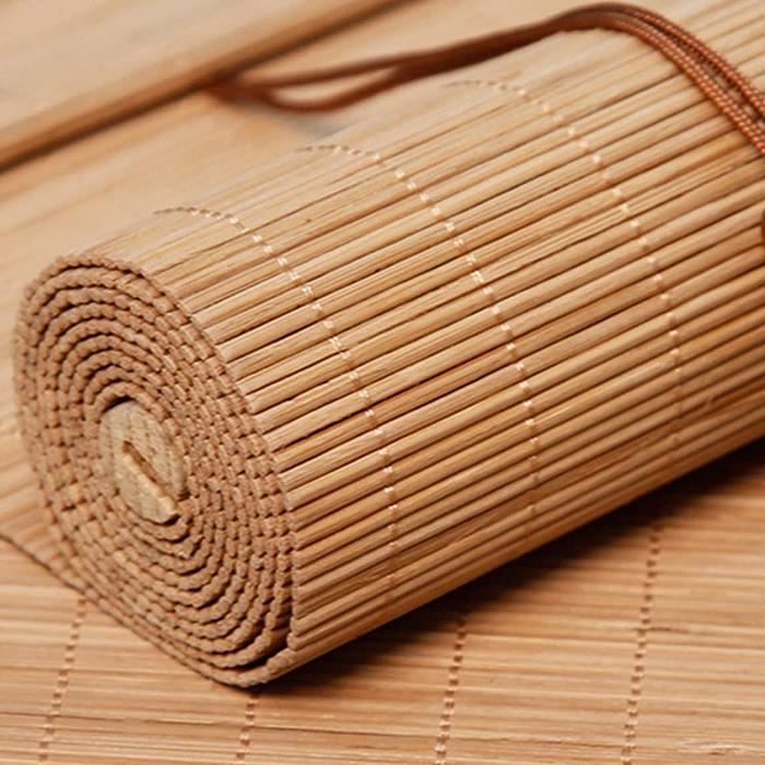 Jolan Store Enrouleur Bambou Exterieur, à Rouleau Naturel De ...