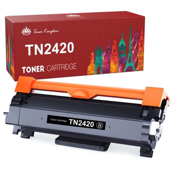 1x Cartouche de Toner Brother TN2420 TN2410 compatible pour DCP-L2530DW ...