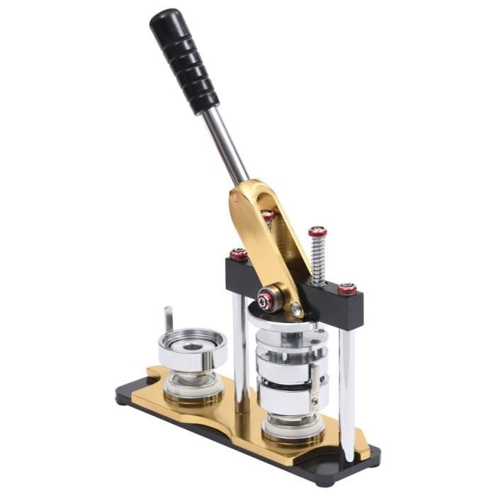 TIP - Machine à badges avec cutter circulaire poinçon rotatif 44 mm ...