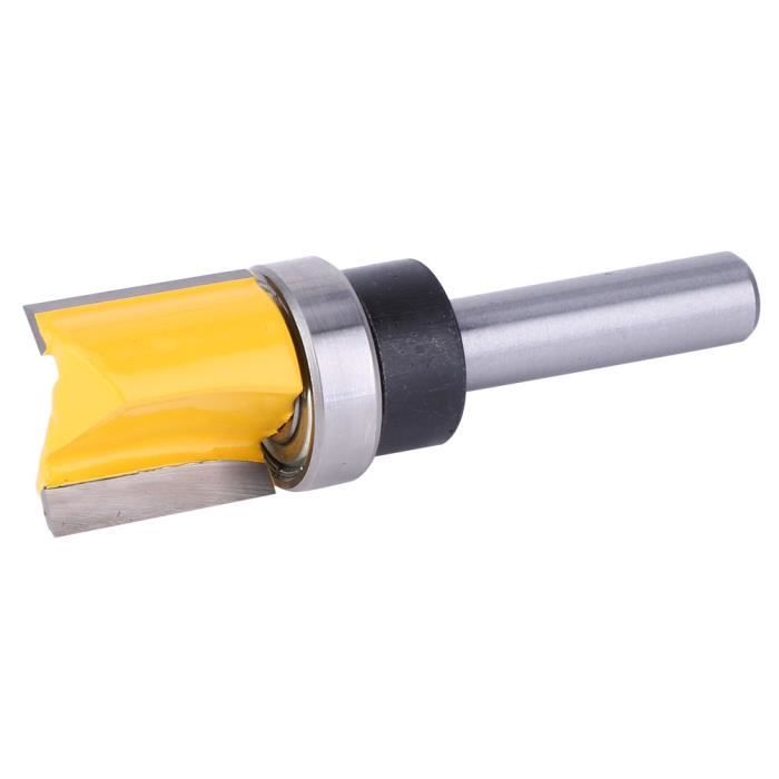 Mèche De Routeur 8Mm Router Bit Fraise À Bois Droite Trépan À Rainurer ...