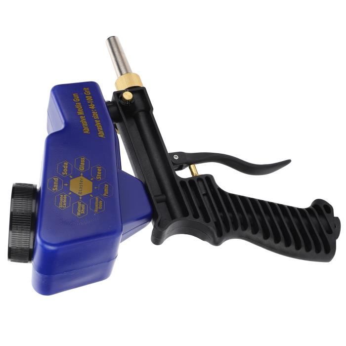 Zerone Pistolet de sablage par gravité 70 à 150 PSI Gravity Feed ...