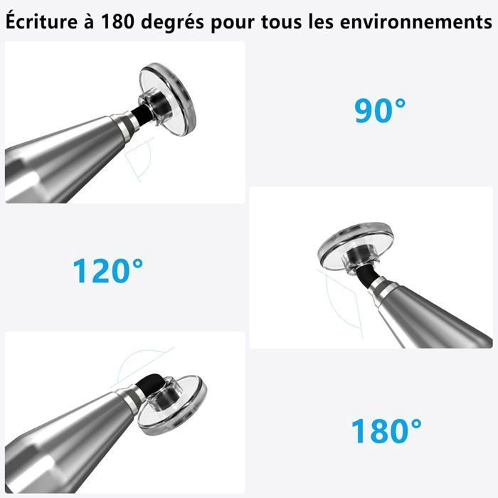 Stylet pour Tablette 2 en 1 Stylet Tactile Pencil iPad pour Toutes Les ...