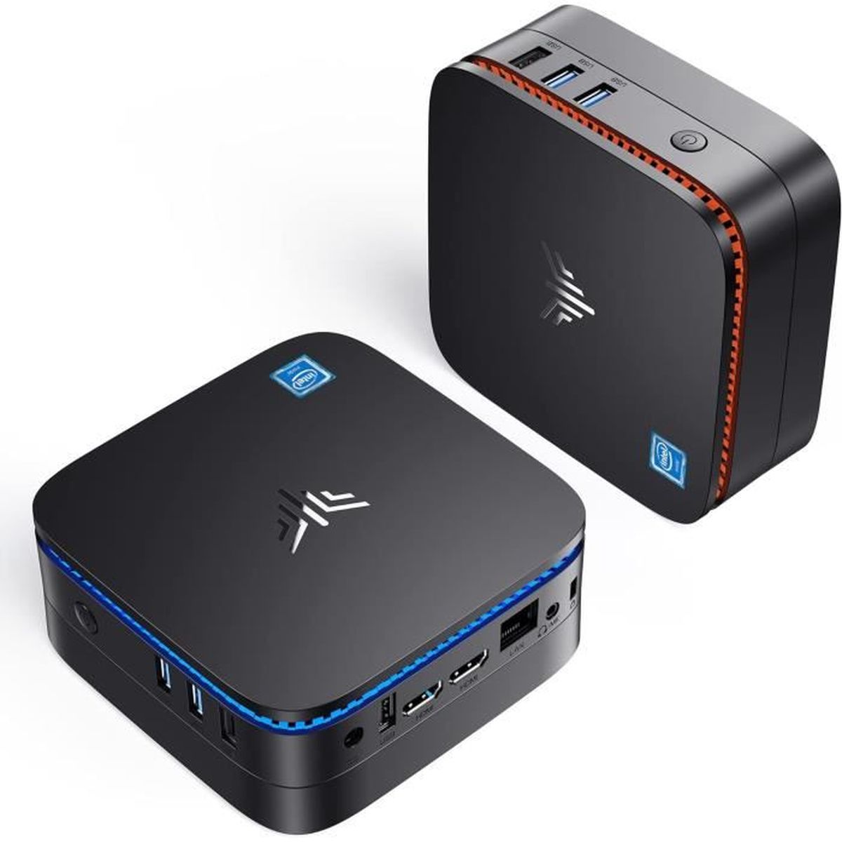 Mini PC NiPoGi GK3V, Intel J4125,Windows 11,12GB DDR4 128GB M.2 SATA ...