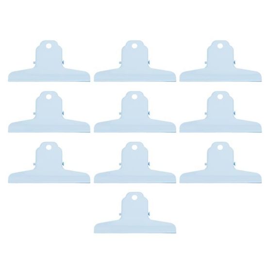 Pince-Notes En Métal FDIT - Pack de 10 - Grande Force De Serrage - Bord ...