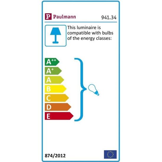 Paulmann 94134 Système câbles Mac II avec 5 spots sans ampoule, max. 10 ...