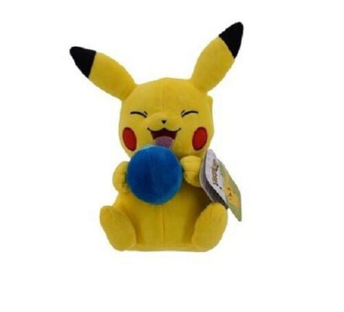 Pokémon Printemps Peluche Poke Puff Pikachu 20cm - Cdiscount Jeux - Jouets