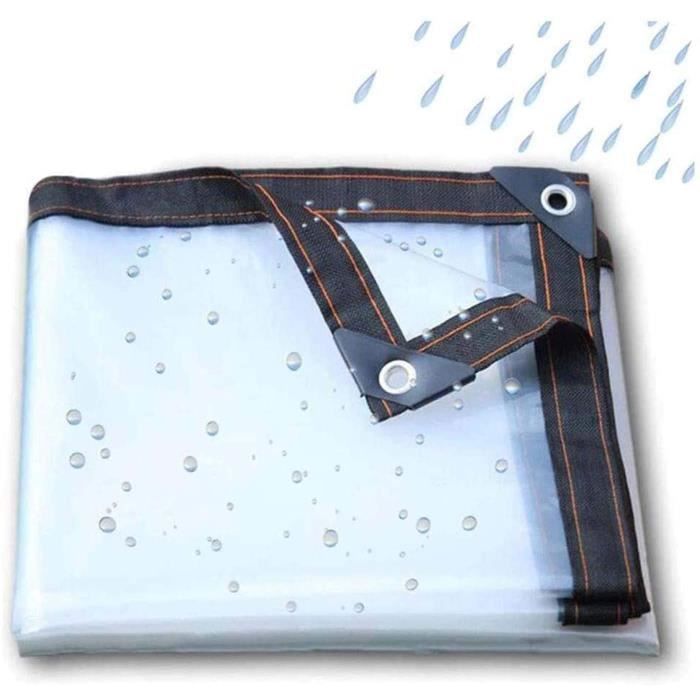 Bâche Imperméable Jardin Transparente 2x2m, Bâches De Protection ...