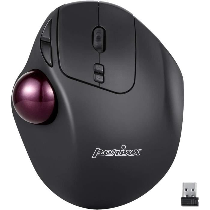 Perixx Perimice-717, Souris Trackball sans Fil Programmable - 7 Boutons ...