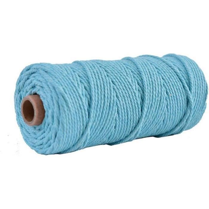 Ficelle Jute Cordon De Coton 3Mm Cordon Coloré Corde Beige Twisted ...
