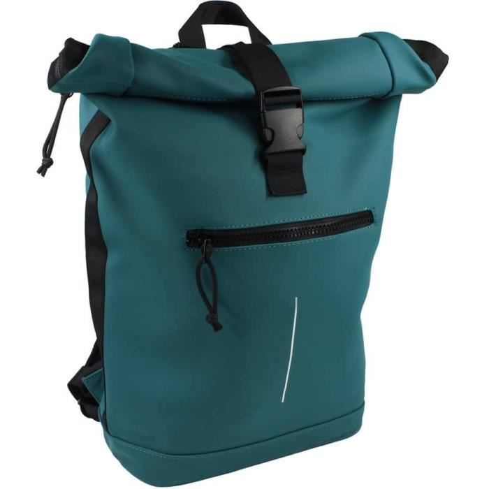 Sac À Dos Enroulable Avec Compartiment Pour Ordinateur Portable De 15,6 ...