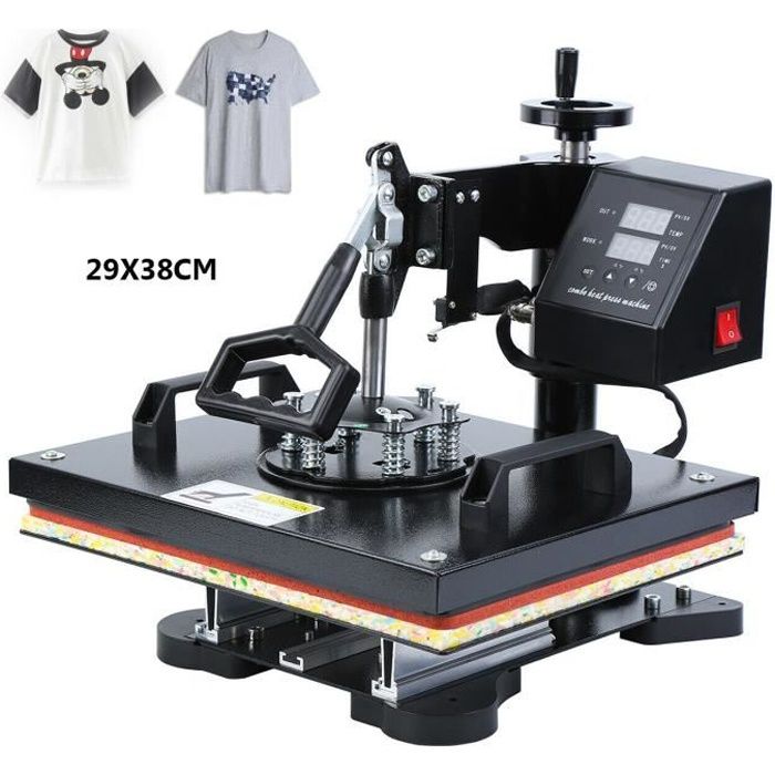 Yonntech Professionnel Swing Presse à Chaud Transfert Press Machine sur ...