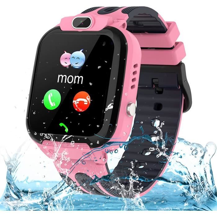 Montre GPS Enfant Tracker Montre Connectée Enfant Fille, Portable ...