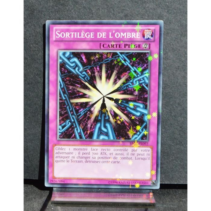 Carte YU-GI-OH BP01-FR092-ST Sortilège De L'ombre NEUF FR - Cdiscount Jeux - Jouets