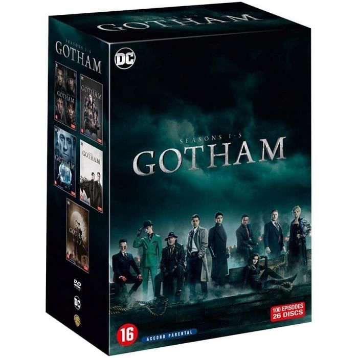 DVD Gotham-Intégrale-Saisons 1 à 5 - Cdiscount DVD