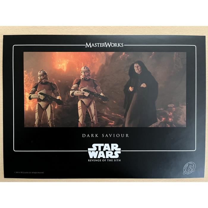 STAR WARS - Dark Saviour - 21x29,7cm - Cdiscount Maison