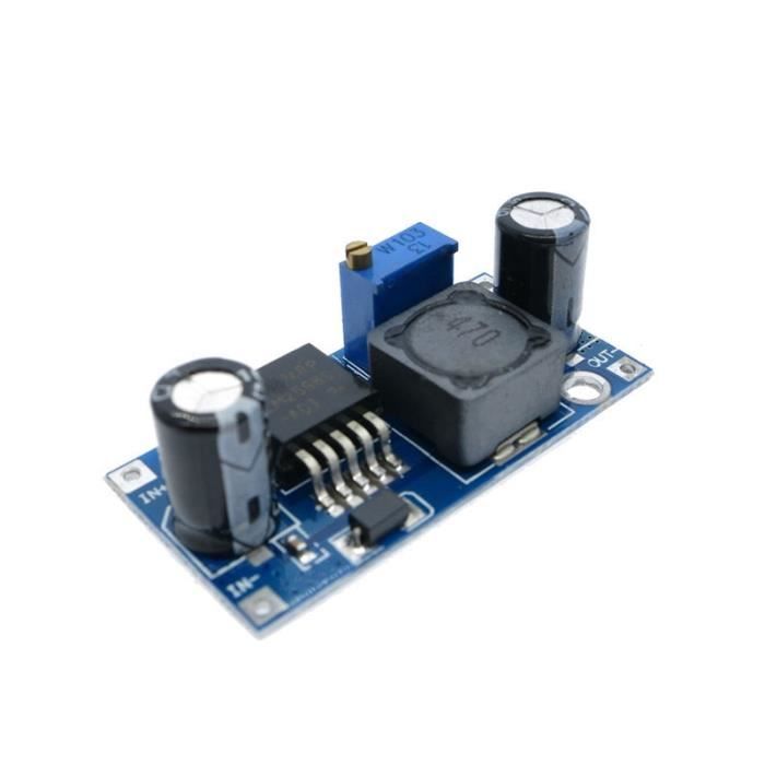 Convertisseur DIP LM2596S, Module abaisseur réglable, 24V 12V 5V 3V ...