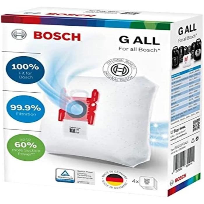 Bosch Bbz41Fgall Megaair Super Tex Type G All Sac À Vide Grand 5 Litres ...