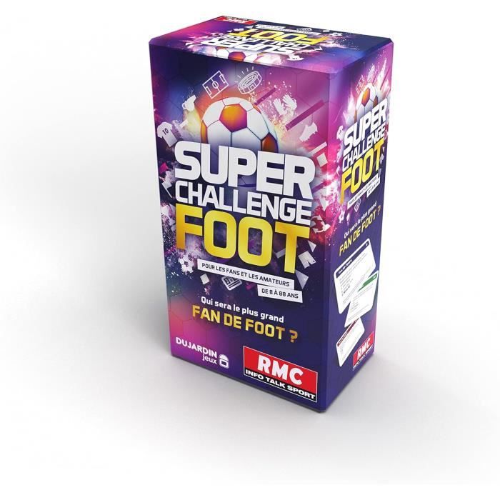 Super Challenge Foot Rmc - Jeu De Cartes Pour Adultes Et Enfants - Dès ...