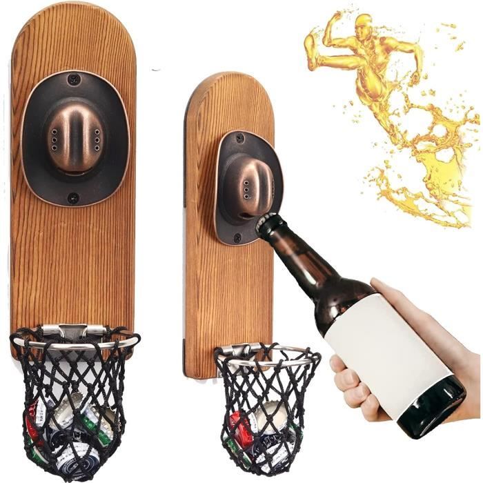Ouvre-Bouteille De Bière Magnétique,Décapsuleur Mural Personnalisé ...