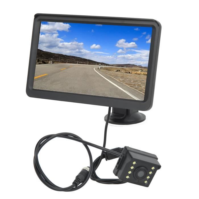 Garosa kit de moniteur de vue arrière Caméra de recul de véhicule avec ...