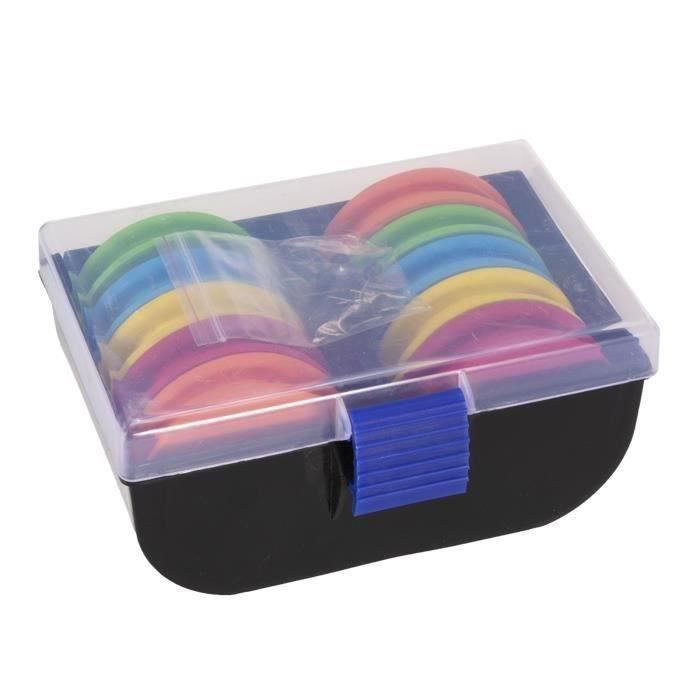 HAPPY-10 pièces EVA Ligne de Pêche Bobine Canette Snell Leader Plates ...