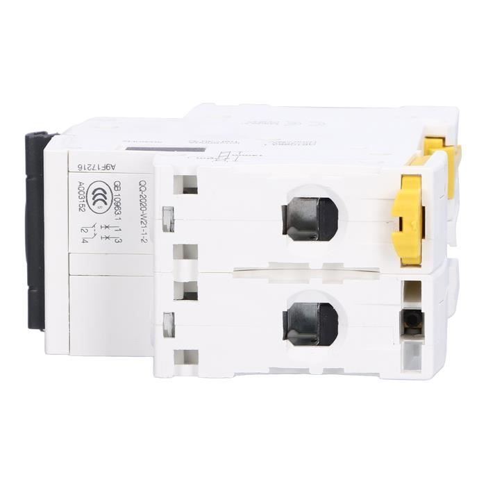 Keenso Mini disjoncteur C.A. 400V 16A IC65N C16 de bâti de rail DIN d'isolateur de courant ...