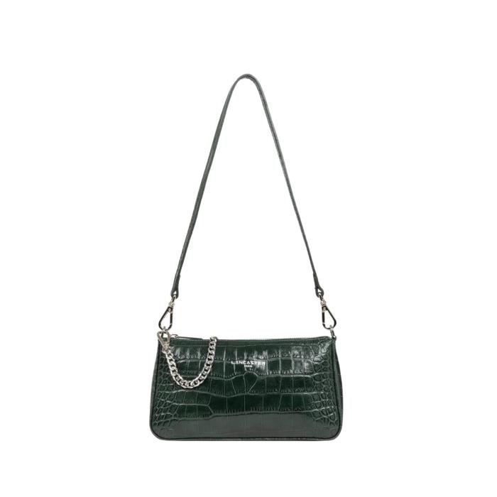 Sac trotteur Lancaster Ref 53722 vert foret 22*13*18 TU Vert - Cdiscount Bagagerie - Maroquinerie