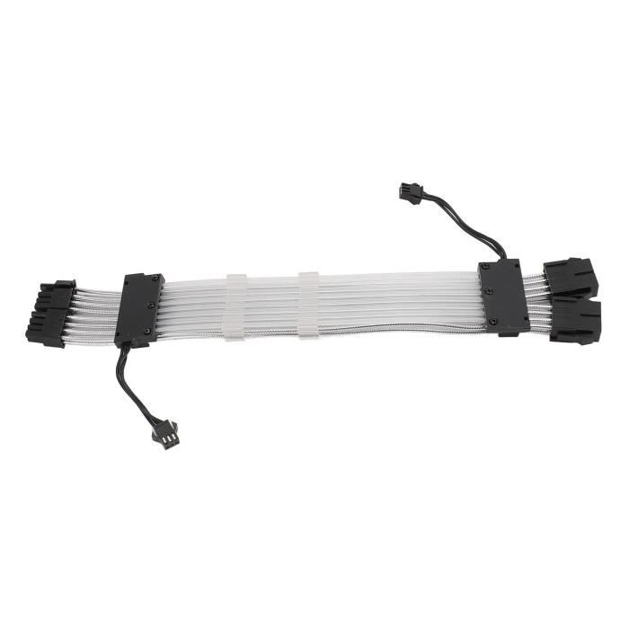 Minifinker Câbles PSU RVB Câbles d'alimentation RGB PSU ARGB GPU, Kit ...